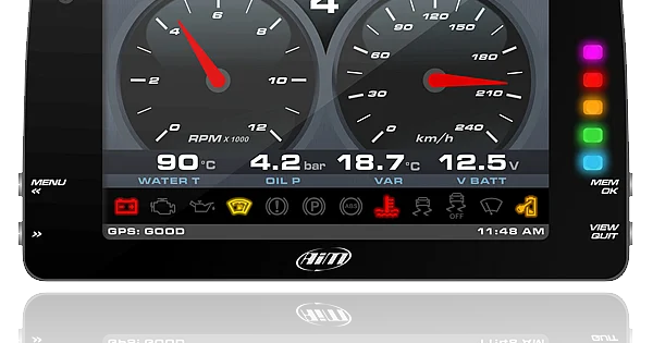 BUY AIM MXP DASH DATA LOGGER GPS MODULE 4M CABLE MXP HARNESS 22 PIN ...